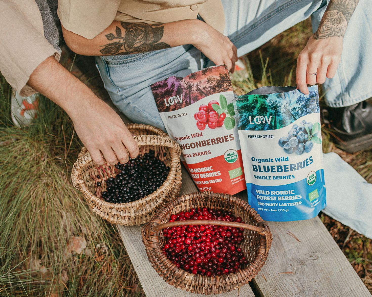 Wild Berries │ Freeze Dried & Organic │ Bundle │ LOOV
