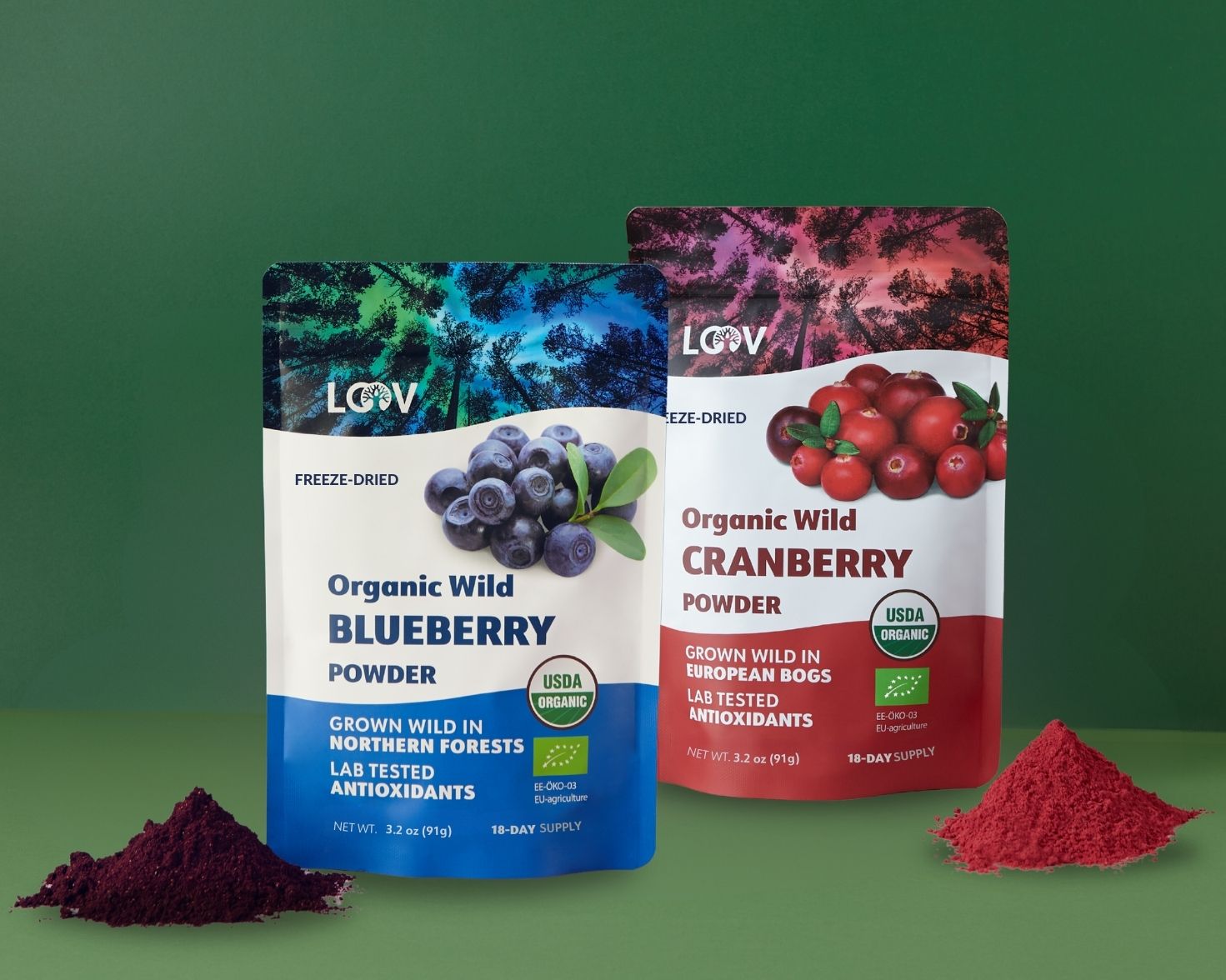 Wild Berries │ Berry Powder │ Bundle │ LOOV